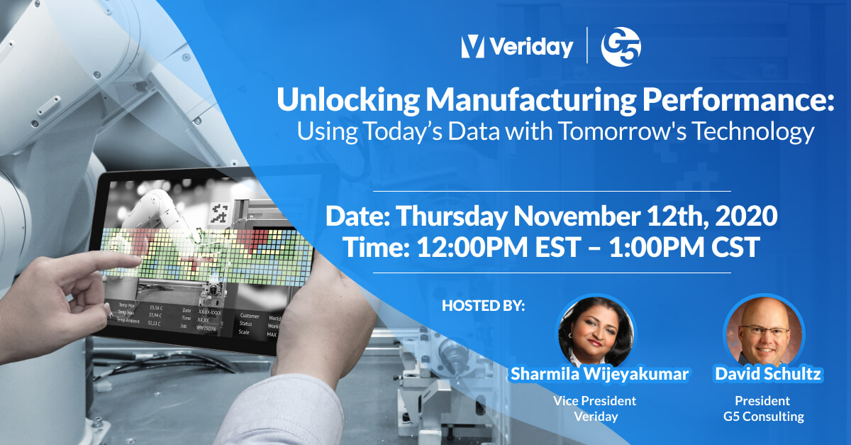 Unlocking Manufacturing Performance | Veriday Webinar
