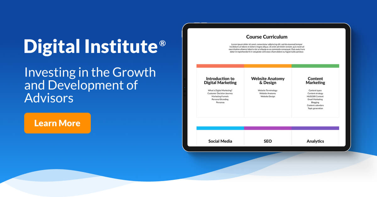 Empower Financial Advisors with Digital Marketing Skills | Digital ...